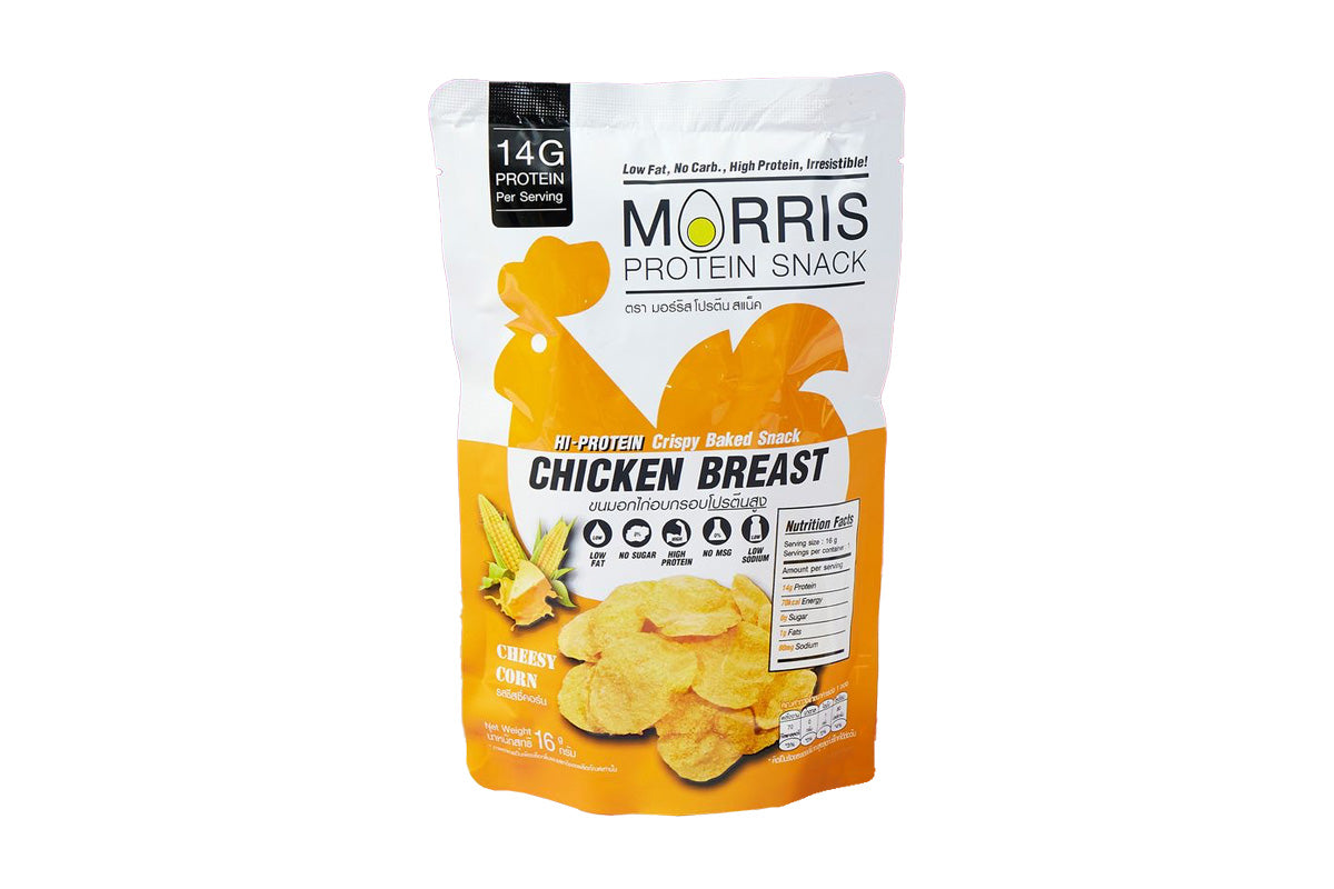 *本月優惠 任選4件 $80* Morris 雞胸肉脆片(芝士粟米味) – Feast Market